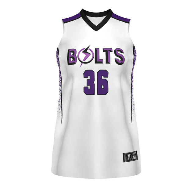 Bolts Ladies Basketball - Ragged Apparel Screen Printing and Embroidery