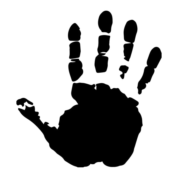 High Five Wave Vinyl Graphic Decal - Ragged Apparel Screen Printing and ...